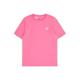 adidas originals T-Shirt 'Trefoil Essentials' Jungen Gr&ouml;&szlig;e 164 hellpink / wei&szlig;