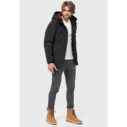 INDICODE Jeans Between-Seasons Parka 'Ocala' male Black size M