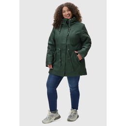 Ragwear Performance Jacket 'Monadis Rainy II' female Green size 4XL