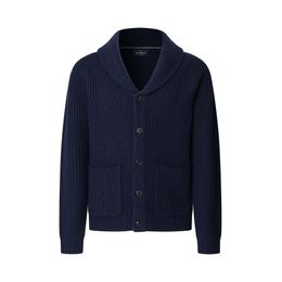 Hackett London Knit Cardigan male Blue size XS