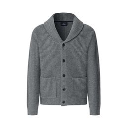 Hackett London Knit Cardigan male Grey size XS