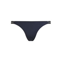 Calvin Klein Swimwear Bikinihose Damen Gr&ouml;&szlig;e L marine / wei&szlig;