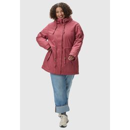Ragwear Performance Jacket 'Monadis Rainy II' female Pink size XXL