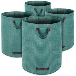 Gardebruk Gartenabfallsack 4er-Set Gr&uuml;n je 280 Liter