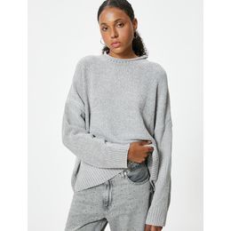 KOTON Sweatshirt female Grey size XXL