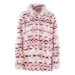 PJ Salvage Fleece Jacket 'Cozy Shacket' female Pink size L