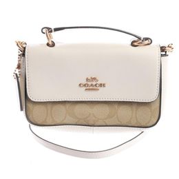 Coach Handtasche Damen Gr&ouml;&szlig;e One Size Second Hand wei&szlig;