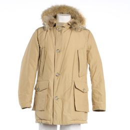 Woolrich Winterjacke / Wintermantel Herren Gr&ouml;&szlig;e S Second Hand hellbraun