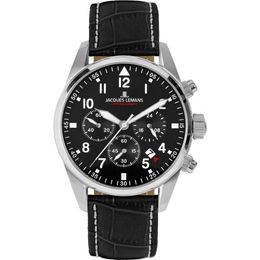 Jacques Lemans Analog Watch male Black size One Size