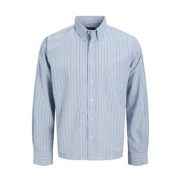 Jack & Jones Jack & Jones Junior Button Up Shirt 'JORTHEO' boy Blue size 164