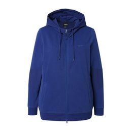 Ulla Popken Zip-Up Hoodie female Blue size 62-64