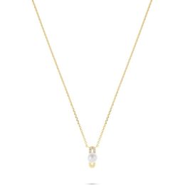 Christ Kette Damen Gr&ouml;&szlig;e One Size gold / perlwei&szlig;