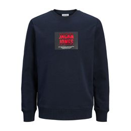 Jack & Jones Jack & Jones Sweatshirt 'JJHUDSON' male Blue size XXL