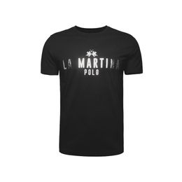 La Martina Shirt 'MAR322' male Black size S