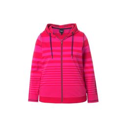 Ulla Popken Zip-Up Hoodie female Pink size 62-64