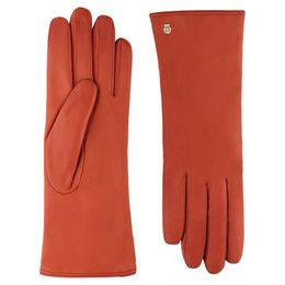 Roeckl Lederhandschuhe 'PRAG' Damen Gr&ouml;&szlig;e L/XL dunkelorange