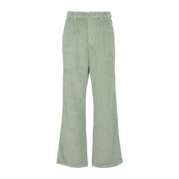 Qs Pleat-Front Pants female Green size 32