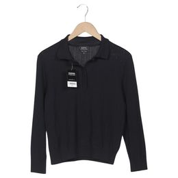 A.P.C. Poloshirt Damen Gr&ouml;&szlig;e XL Second Hand marine