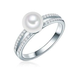 Valero Pearls Ring Damen Gr&ouml;&szlig;e 50 silber