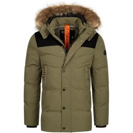 INDICODE Jeans Winter Parka 'Hexyl' male Green size S