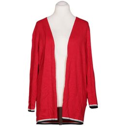 comma, COMMA Strickjacke Damen Gr&ouml;&szlig;e L Second Hand rot