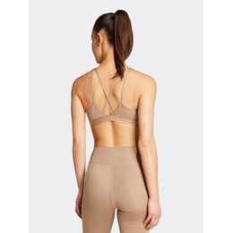 adidas Performance Sport-BH 'All Me Ess' Damen Gr&ouml;&szlig;e XL beige