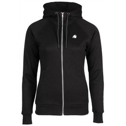 Gorilla Wear Athletic Zip-Up Hoodie 'Marion' male Black size S