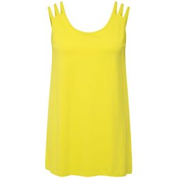 Ulla Popken Top female Yellow size 58-60