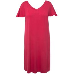 Ulla Popken Kleid Damen Gr&ouml;&szlig;e 46/48 pink Winterkleid