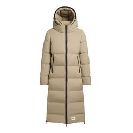 Khujo Mantel 'Larea3-YM' Damen Gr&ouml;&szlig;e XL beige / wei&szlig; Wintermantel