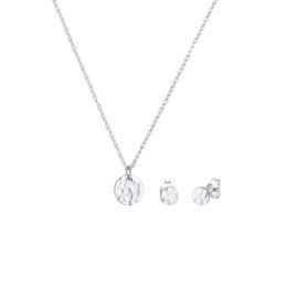 Elli Jewelry Set 'Geo' female Silver size 45