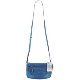 Coach Handtasche klein Leder Damen Gr&ouml;&szlig;e One Size Second Hand blau