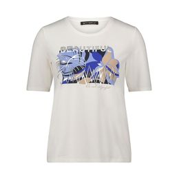 Betty Barclay - Rundhals-Shirt, weiss, Gr. 36 / S - Baumwolle