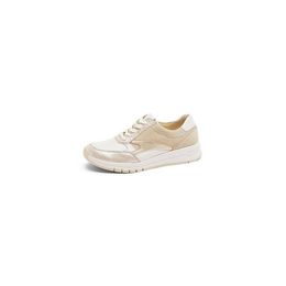 Peter Hahn Waldl&auml;ufer - Sneaker April, beige, Gr. 41 - Leder