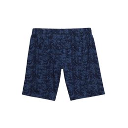 Men Plus Boxer shorts male Blue size 5XL