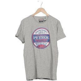 PETROL INDUSTRIES T-Shirt Herren Gr&ouml;&szlig;e XL Second Hand grau
