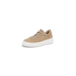 Gabor - Sneaker Best fitting, beige, Gr. 35 - Leder