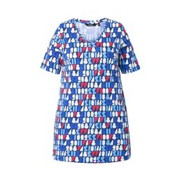 Ulla Popken Shirt female Blue size 62-64