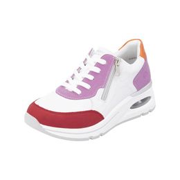 Remonte Sneaker Damen Gr&ouml;&szlig;e 45 lila / orange / rot / wei&szlig;