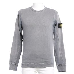 Stone Island Sweatshirt / Sweatjacke Herren Gr&ouml;&szlig;e M Second Hand grau