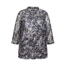 Ulla Popken Shirt female Black size 46-48