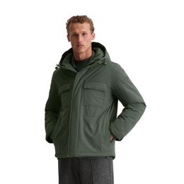 Marc O'Polo MARC O'POLO Herren Outdoorjacke "mit weicher Wattierung von Unifi REPREVE"mangrove, Gr. M, unifarben, Obermaterial: 100% Polyester, Jacken