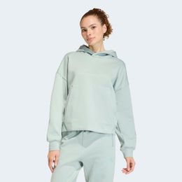 Kapuzensweatshirt adidas Sportswear "W Z.N.E. OH HD", Damen, Gr. XL, wonder sage, Obermaterial: 57% Polyester, 43% Baumwolle, Sweatshirts