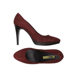 Manas Design MANAS Pumps Damen Gr&ouml;&szlig;e 38 Second Hand bordeaux