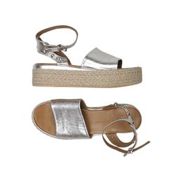 COX Sandalen Damen Gr&ouml;&szlig;e 38 Second Hand silber