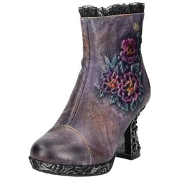 Laura Vita Ankle Boots female Purple size 42