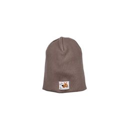 Nini Beanie 'Hund' boy Brown size 80