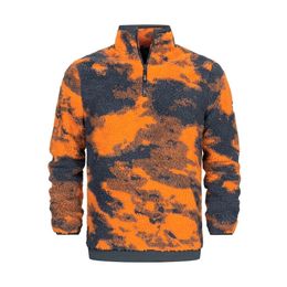 INDICODE JEANS Pullover 'Sofiane' Herren Gr&ouml;&szlig;e XXXL blau / orange