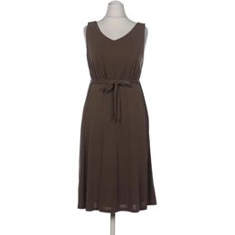 comma, COMMA Kleid Damen Gr&ouml;&szlig;e L Second Hand braun