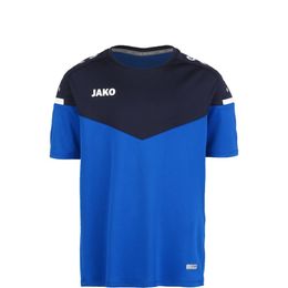 Jako Funktionsshirt 'Champ 2.0' Jungen Gr&ouml;&szlig;e 152 navy / royalblau / wei&szlig;